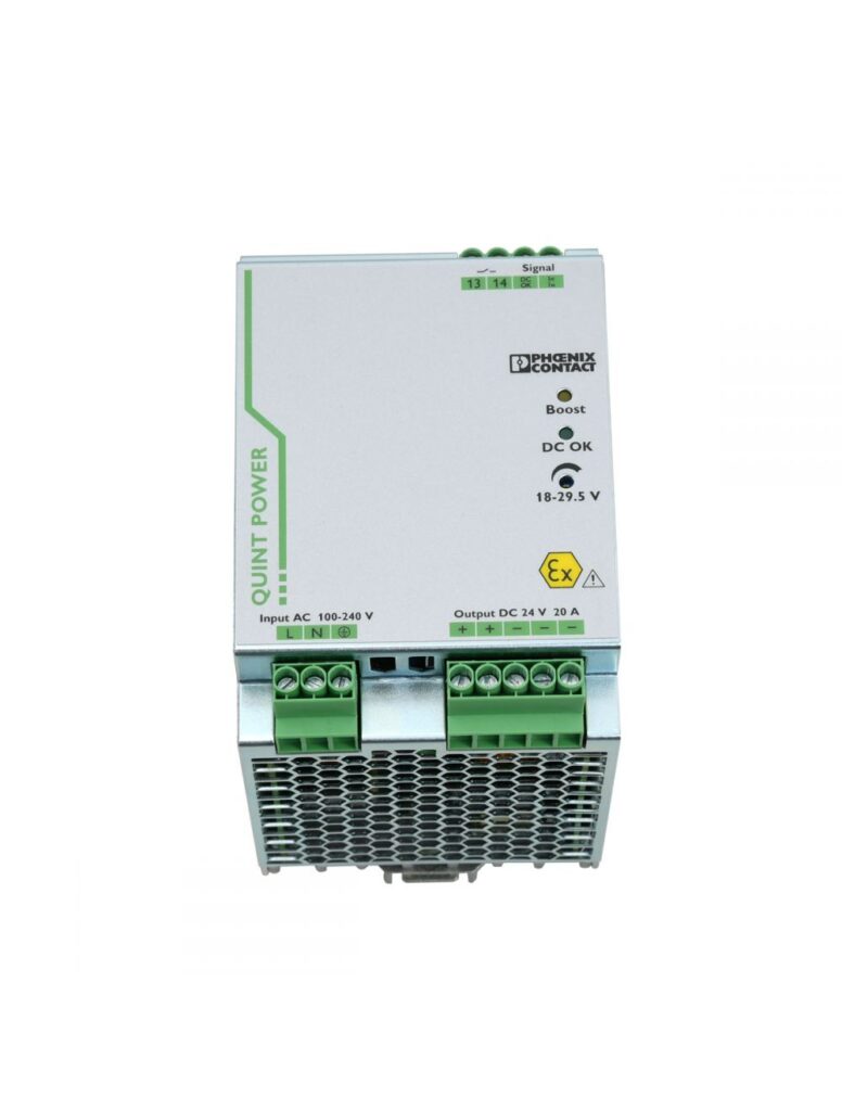 Distributors of Phoenix Contact Power Supply QUINT-PS/1AC/24DC/20/CO ...