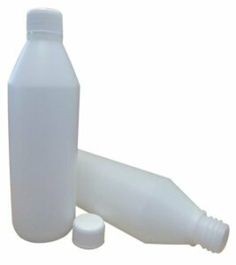 Distributors of 500ml HDPE Sample bottle with 28mm cap | HASHTRON